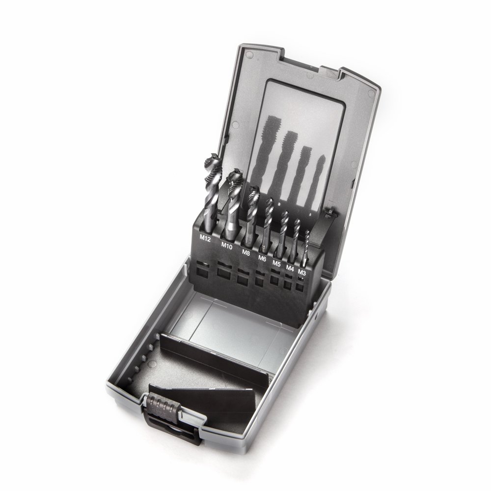 SPIRALTAP SÆT M 3 - 12 40° OX til rustfri - Maskintappesæt - thurmer.dk