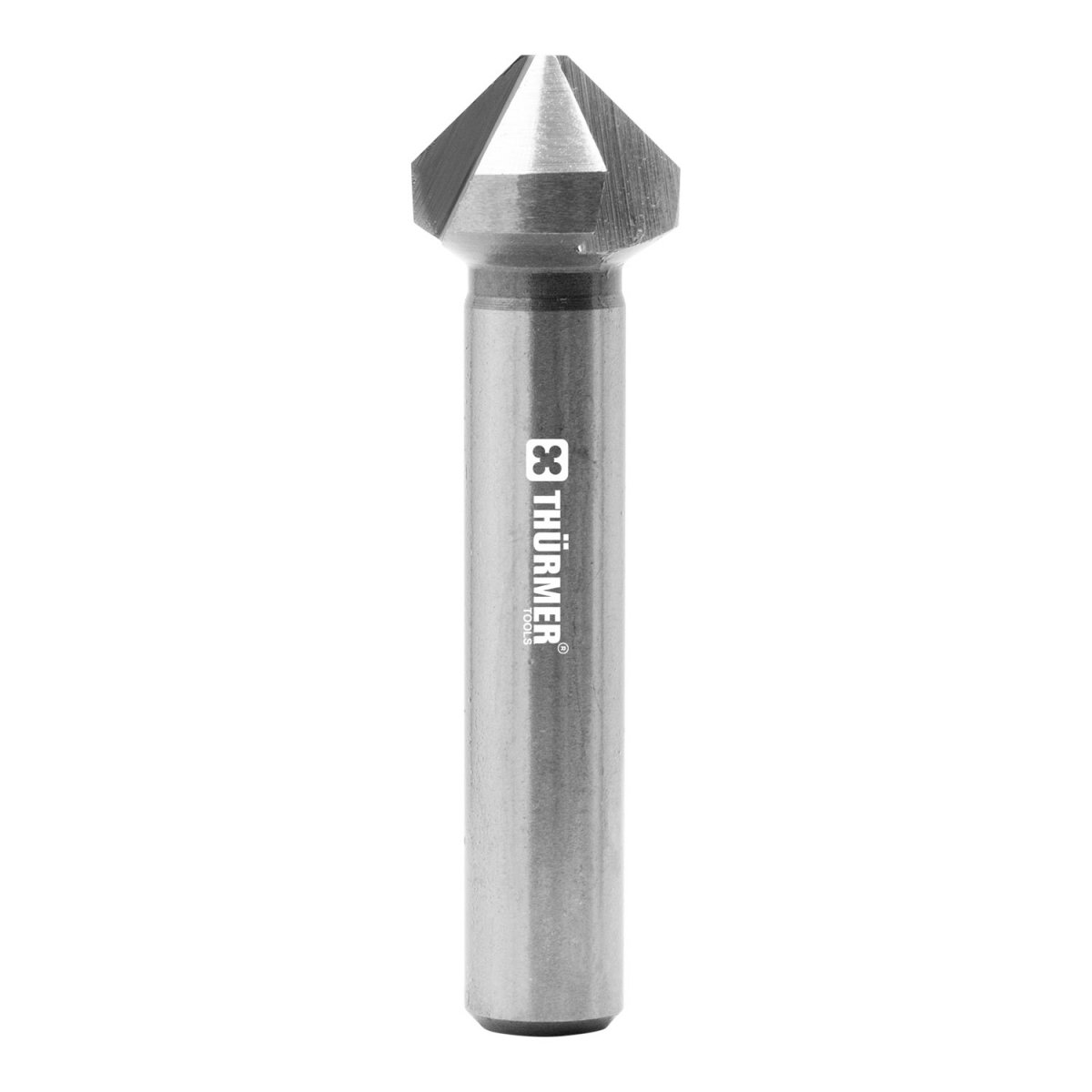 Countersink 90° 3-cut 23.0MM | Countersink HSS 5MM shank | Thürmer ...